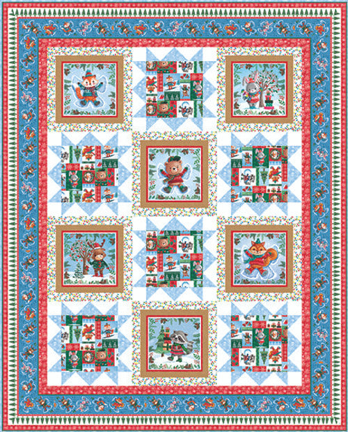 Snow Angels by Rob Parkinson for Studio E Fabrics - Angels in the Snow ...