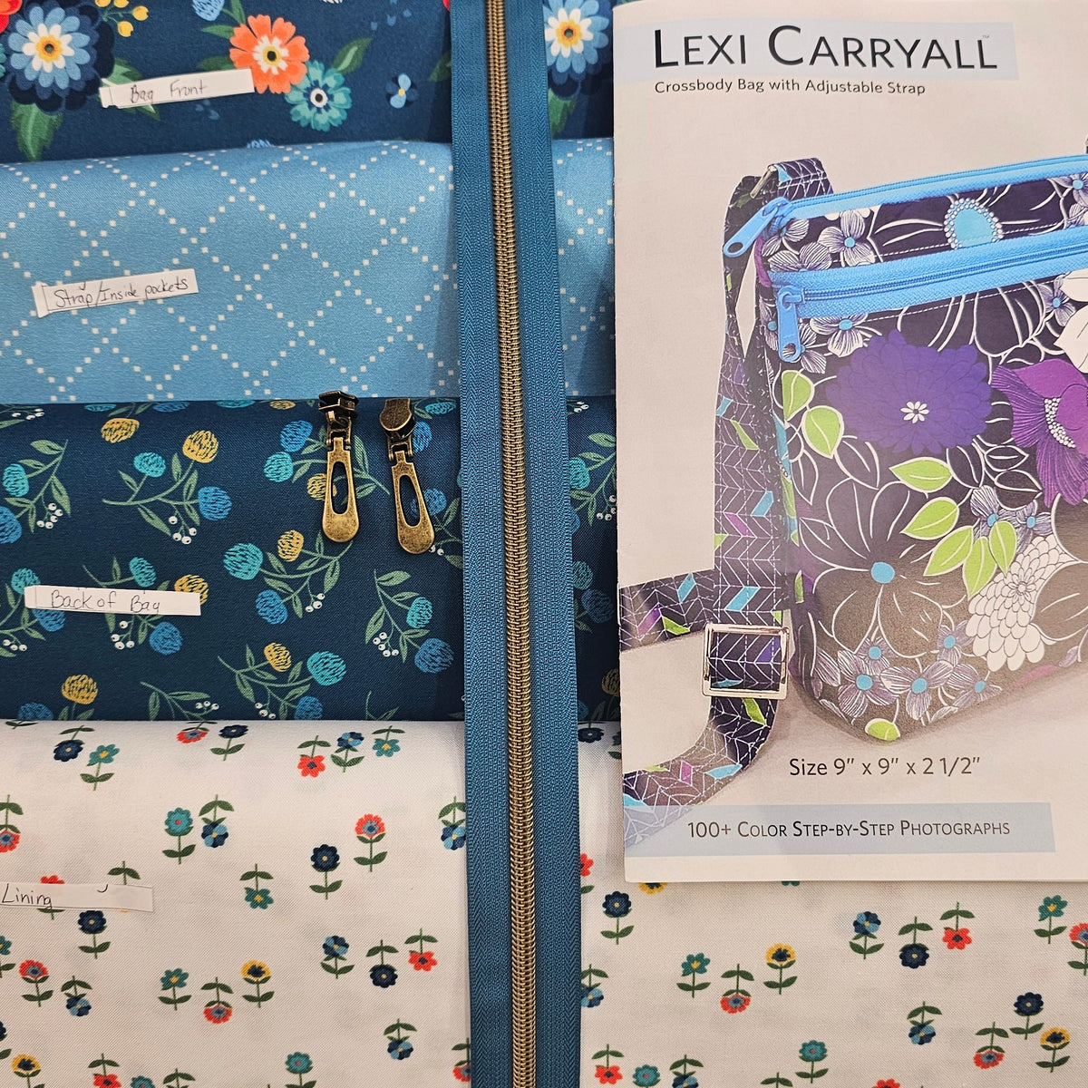 Lexi Carryall Bag Kit - Featuring Blue Clover & Dot – Pretty Little ...